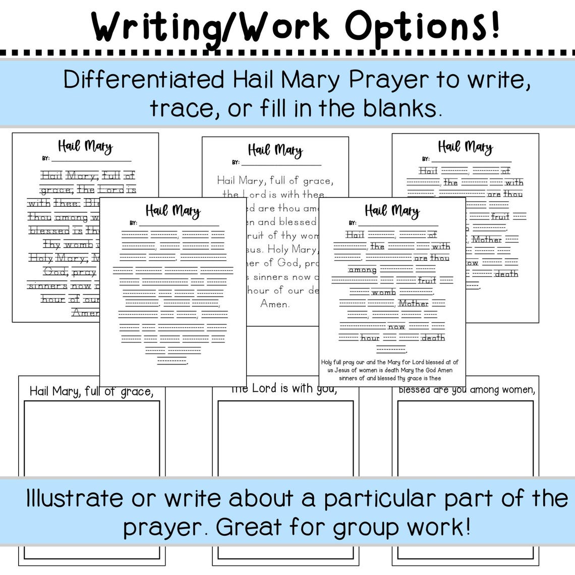 May Crowning Craft | Blessed Mother Activity | Mother Mary Activity ...