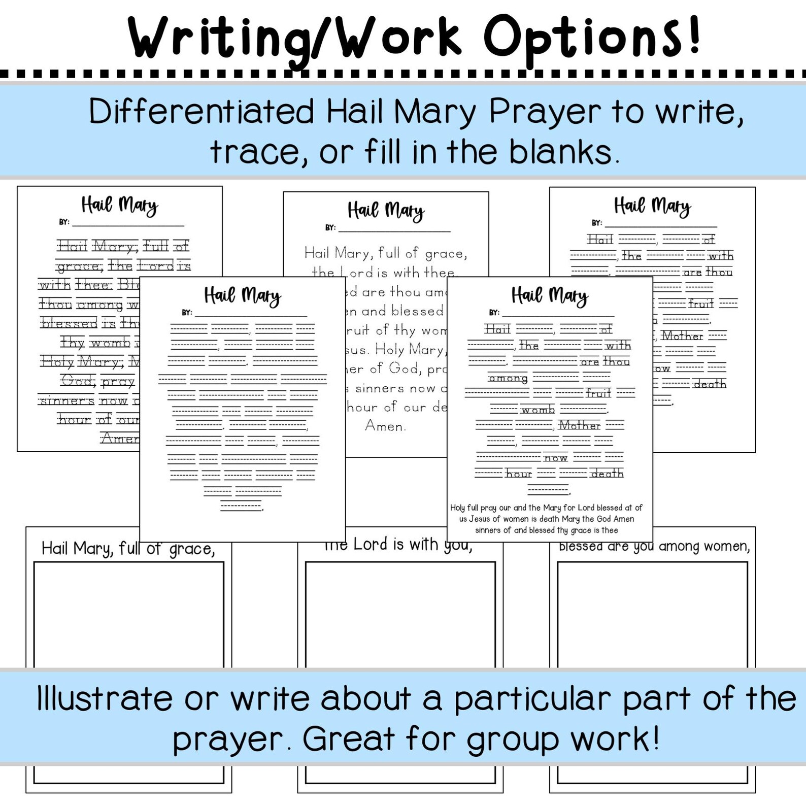 May Crowning Craft | Blessed Mother Activity | Mother Mary Activity ...