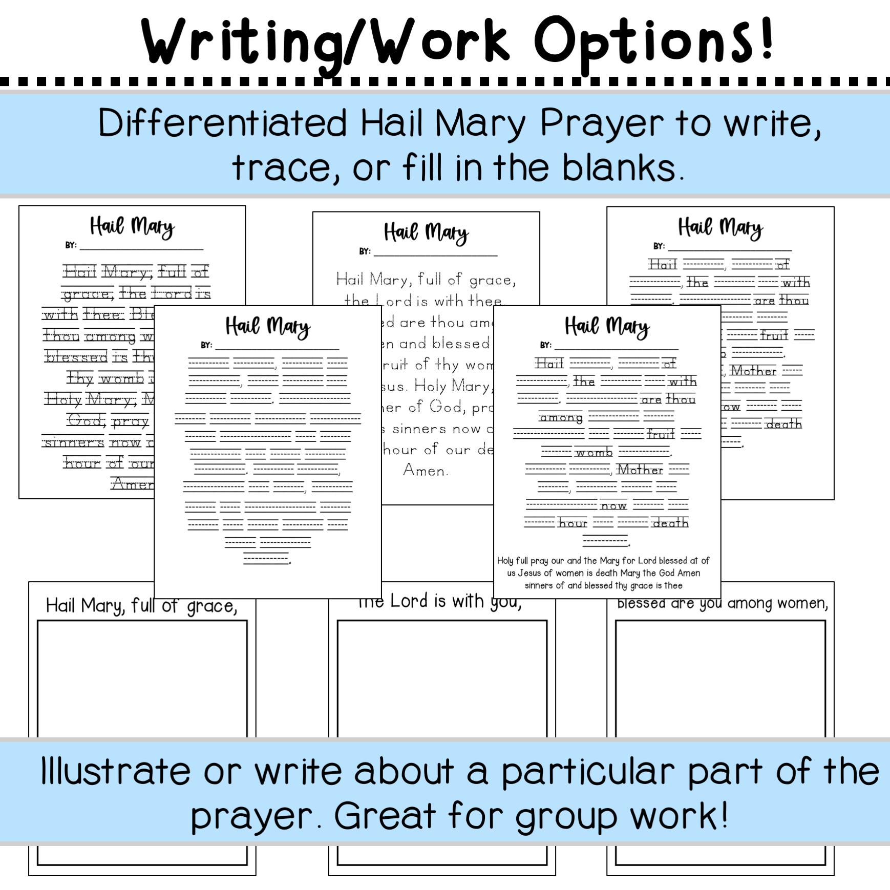 May Crowning Craft | Blessed Mother Activity | Mother Mary Activity ...