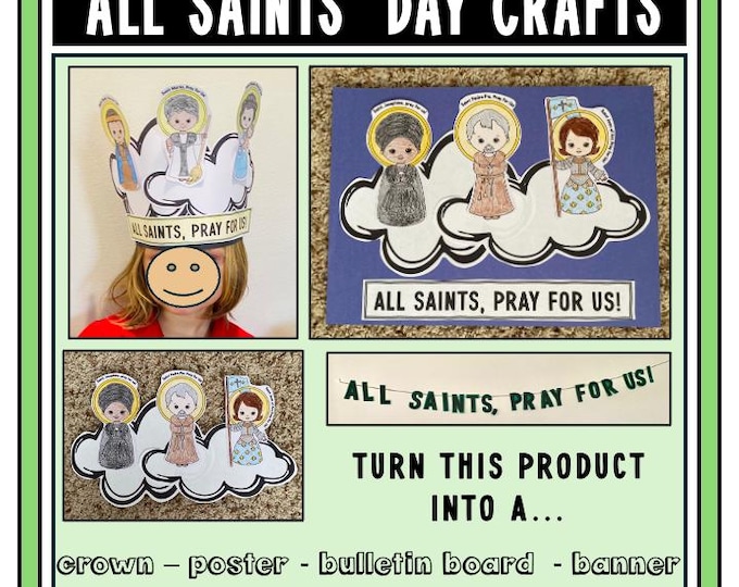 Printable Saint Food Labels for Kids: Catholic Feast Days (instant ...