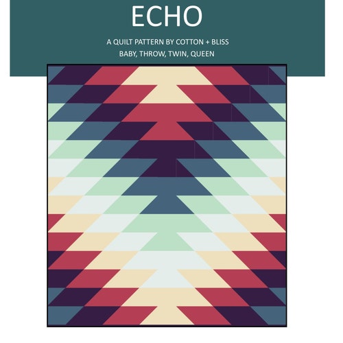 Echo Quilt Pattern - Etsy