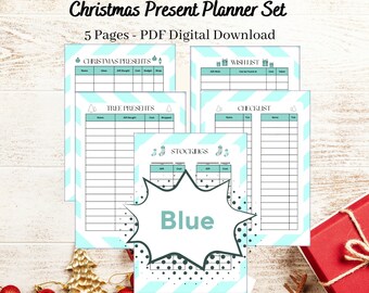 Christmas Present Checklist - Etsy
