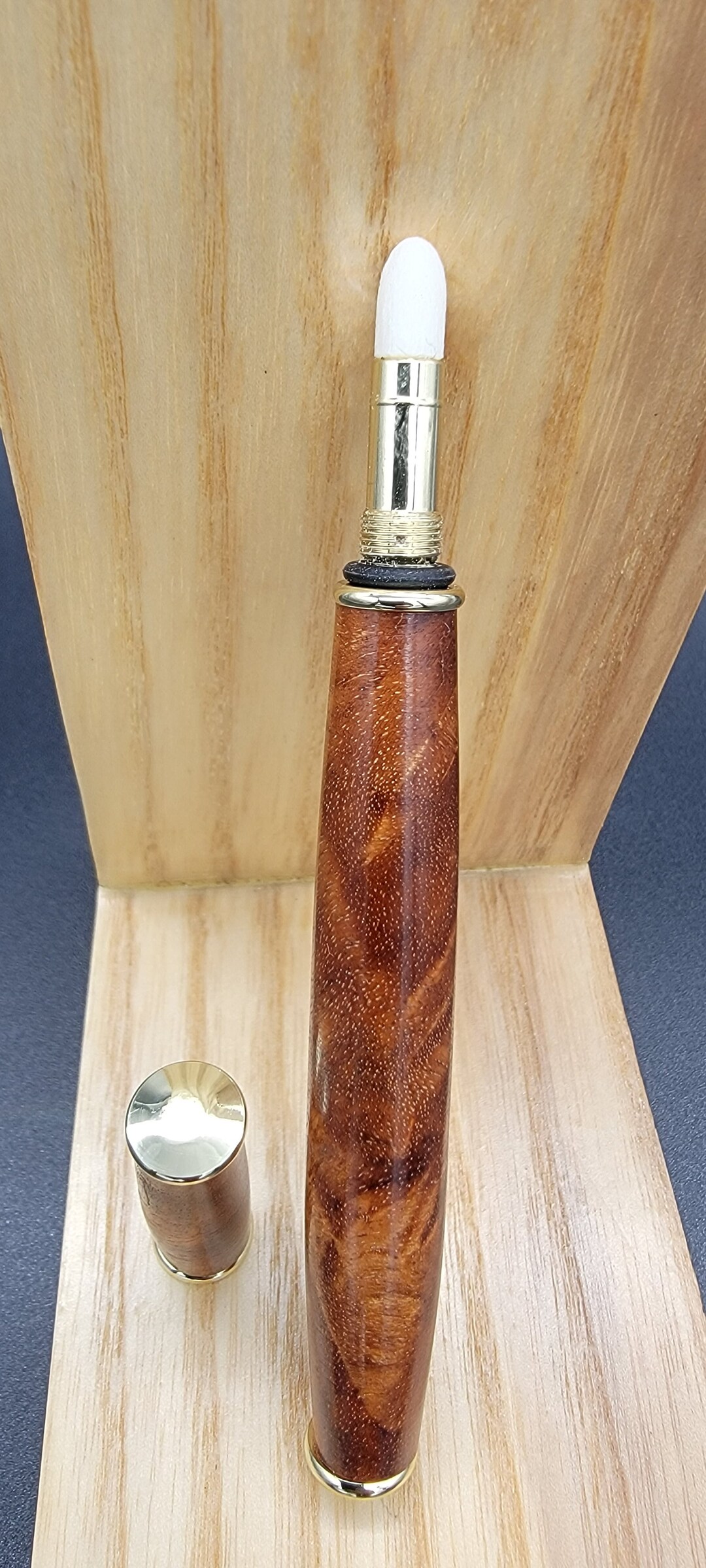 Custom Made Perfume Pen/essential Oil Pen - Goncalo Alves Wood - Etsy