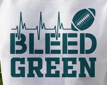 I Bleed Green Svg - Etsy UK