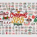 325 Christmas Svg Christmas Svg Bundle Winter Svg Santa | Etsy