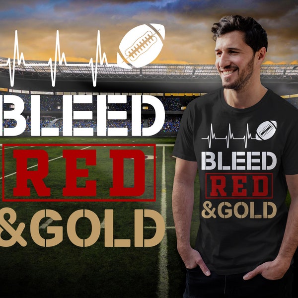 I Bleed Red and Gold - Etsy