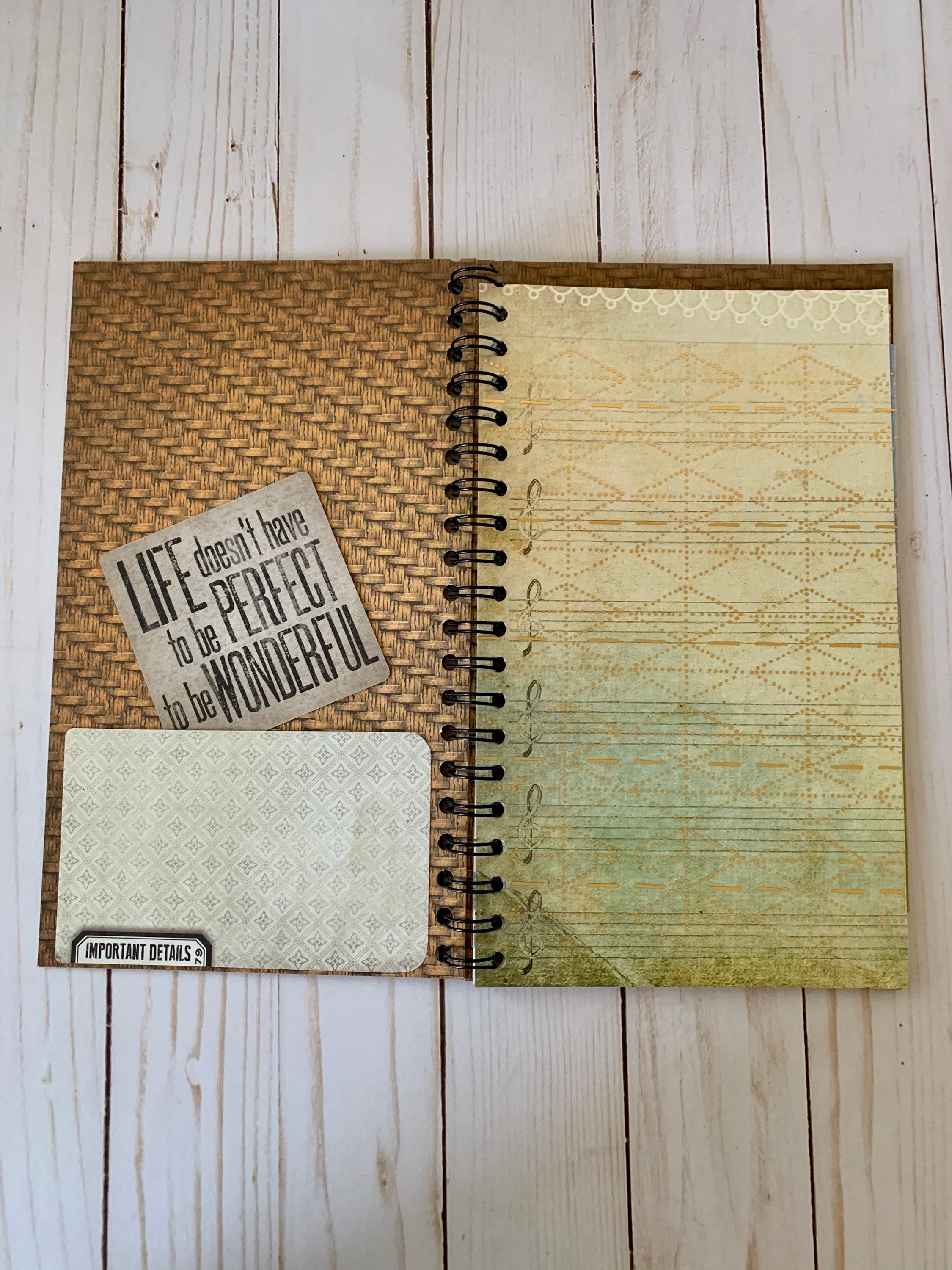 Music Journal | Etsy