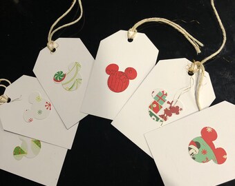 Mickey Gift Tags | Etsy