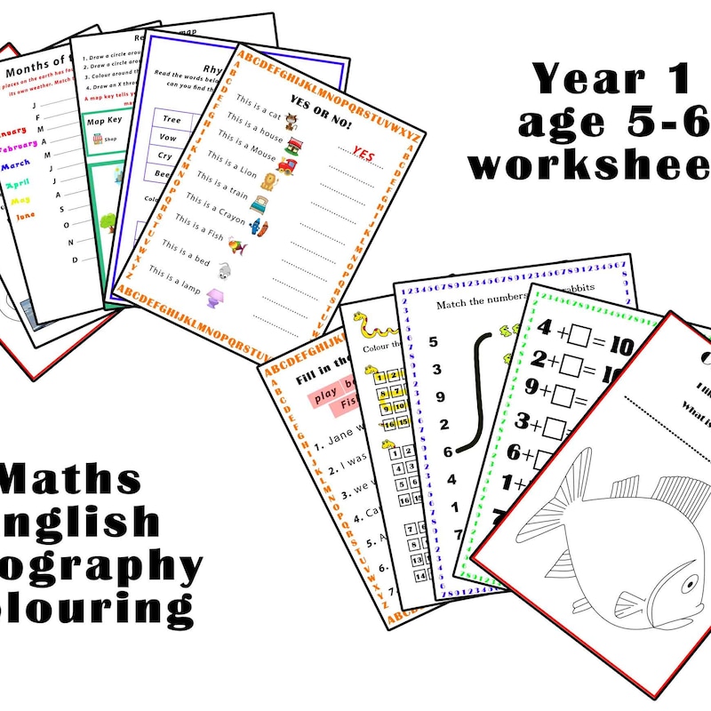 Teaching 6 Year Olds - Etsy UK