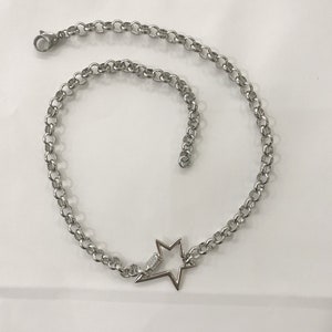 Lightning Necklace, Thunder Screw Carabiner Necklace, Silver Lips ...