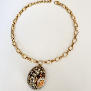 Large Shell Pendant Necklace, Giant Huge Shell Necklace, Natural Shell ...