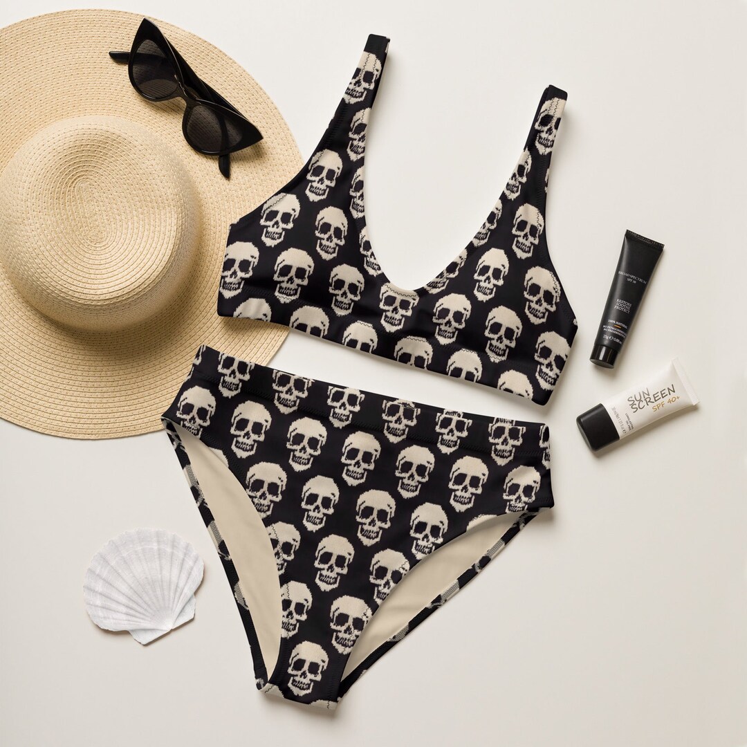 Skull Bikini - Etsy