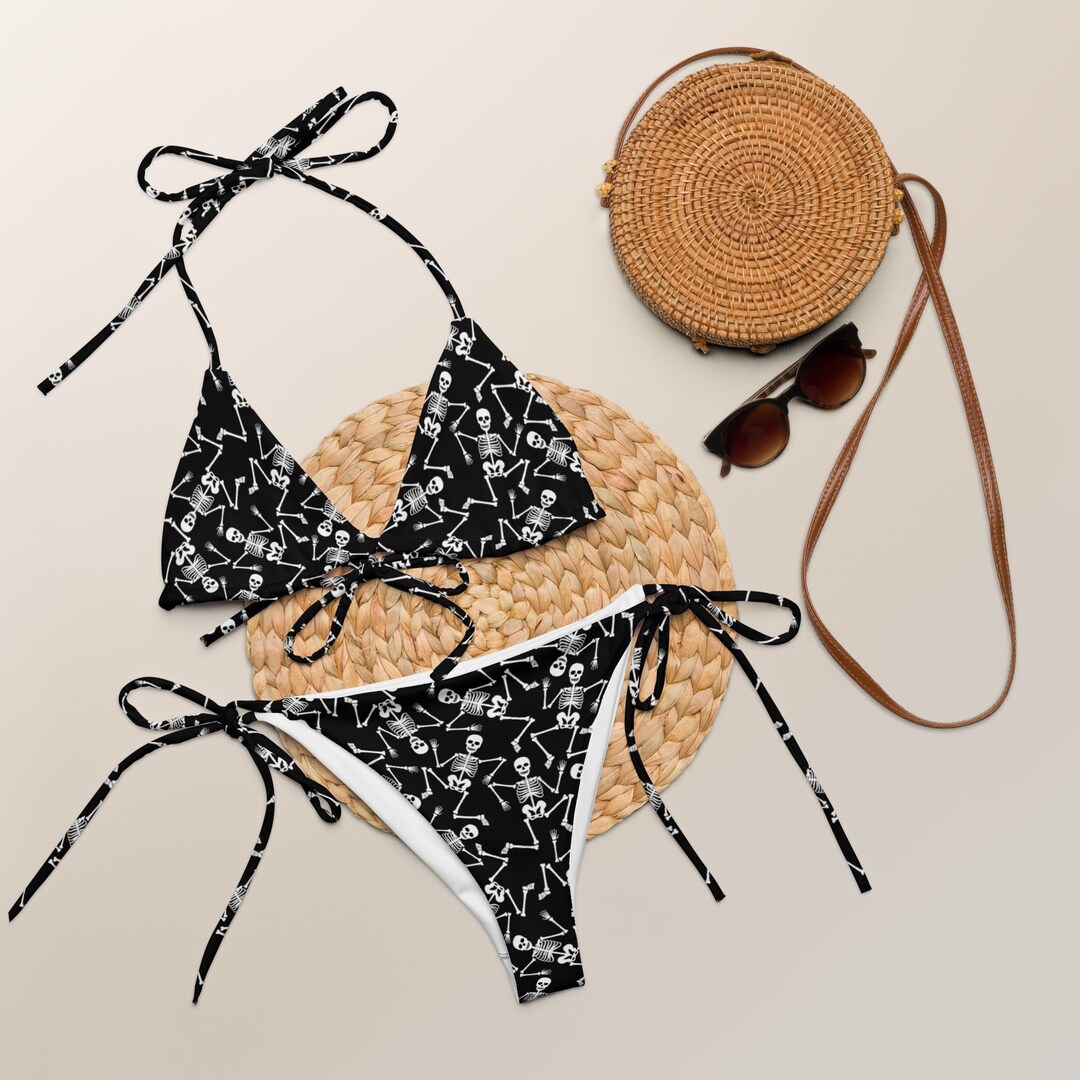 Skeleton String Bikini - Etsy