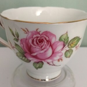 Vintage Melba Bone China Teacup and Saucer. Very Good Condition, Made ...