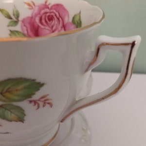 Vintage Melba Bone China Teacup and Saucer. Very Good Condition, Made ...