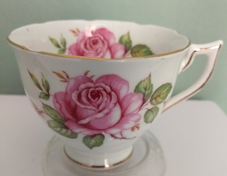 Vintage Melba Bone China Teacup and Saucer. Very Good Condition, Made ...