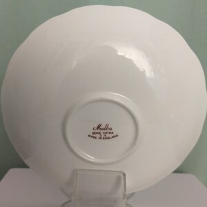 Vintage Melba Bone China Teacup and Saucer. Very Good Condition, Made ...