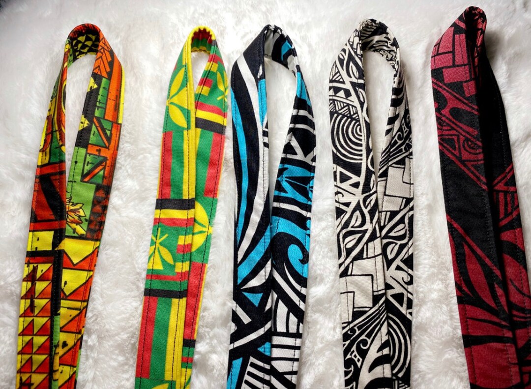 Detachable/heavy Duty Lanyard Hawaiian Print Lanyard - Etsy