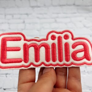 Personalized Name Patch, Custom Name Patch, Iron on Patch, for Backpacks, Jackets, Lunch Bags - Etsy