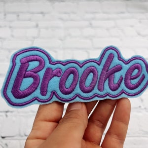 Personalized Name Patch, Custom Name Patch, Iron on Patch, for Backpacks, Jackets, Lunch Bags - Etsy