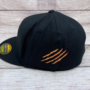 Tiger Face Personalized Embroidered Hat, Custom Hat, Fitted Snapback ...