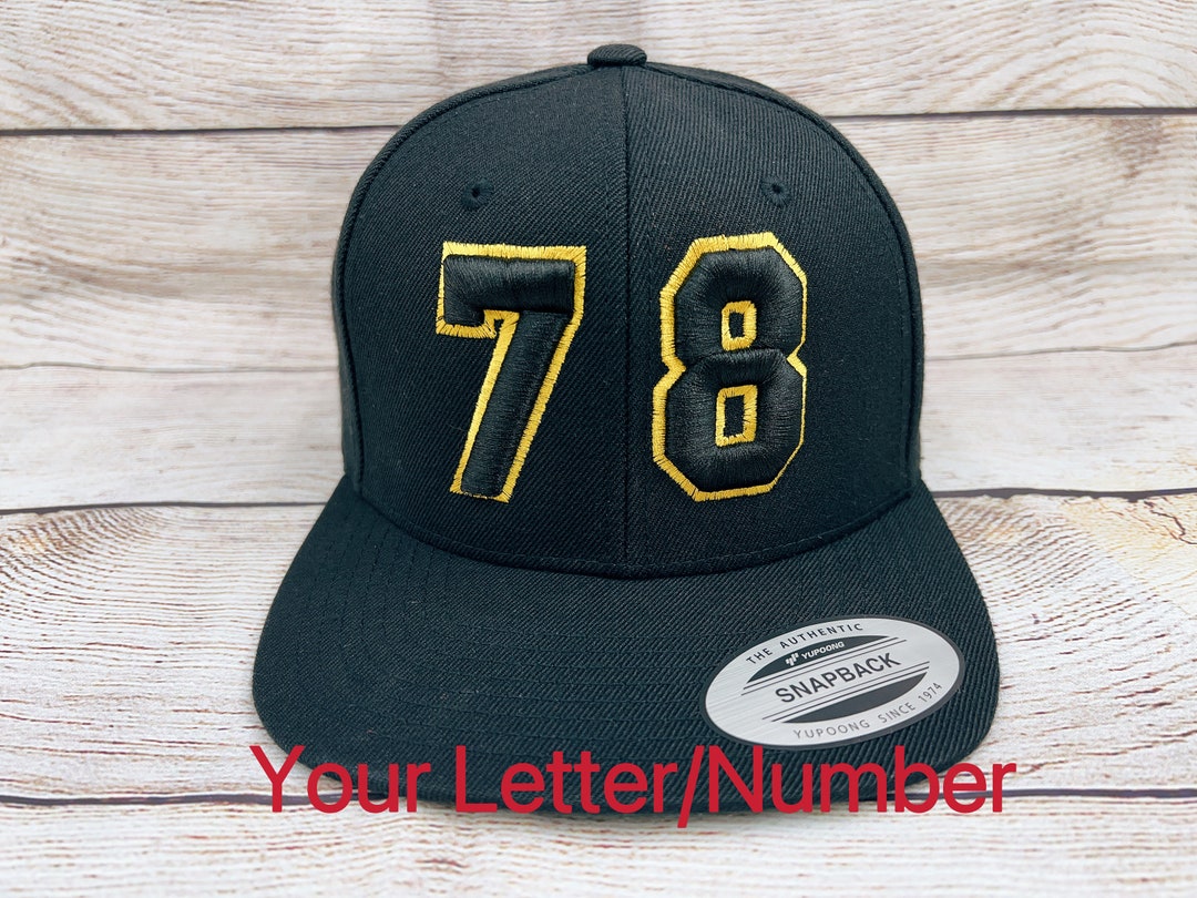 3D Puff Personalized Embroidered Hat, Custom Hat, Fitted Snapback ...