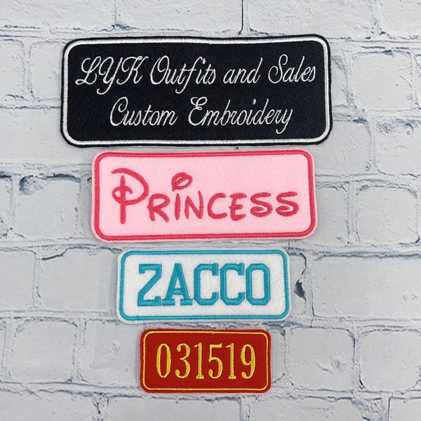 Large Embroidered Patch - Etsy