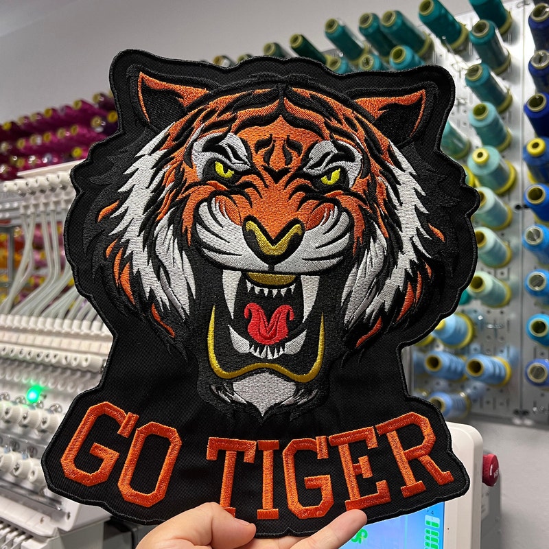 Iron on Tigers Patch - Etsy