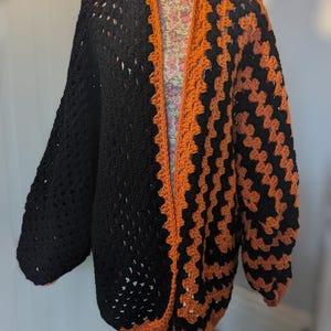 Fully CUSTOM Hexagon Crochet Cardigan - Etsy