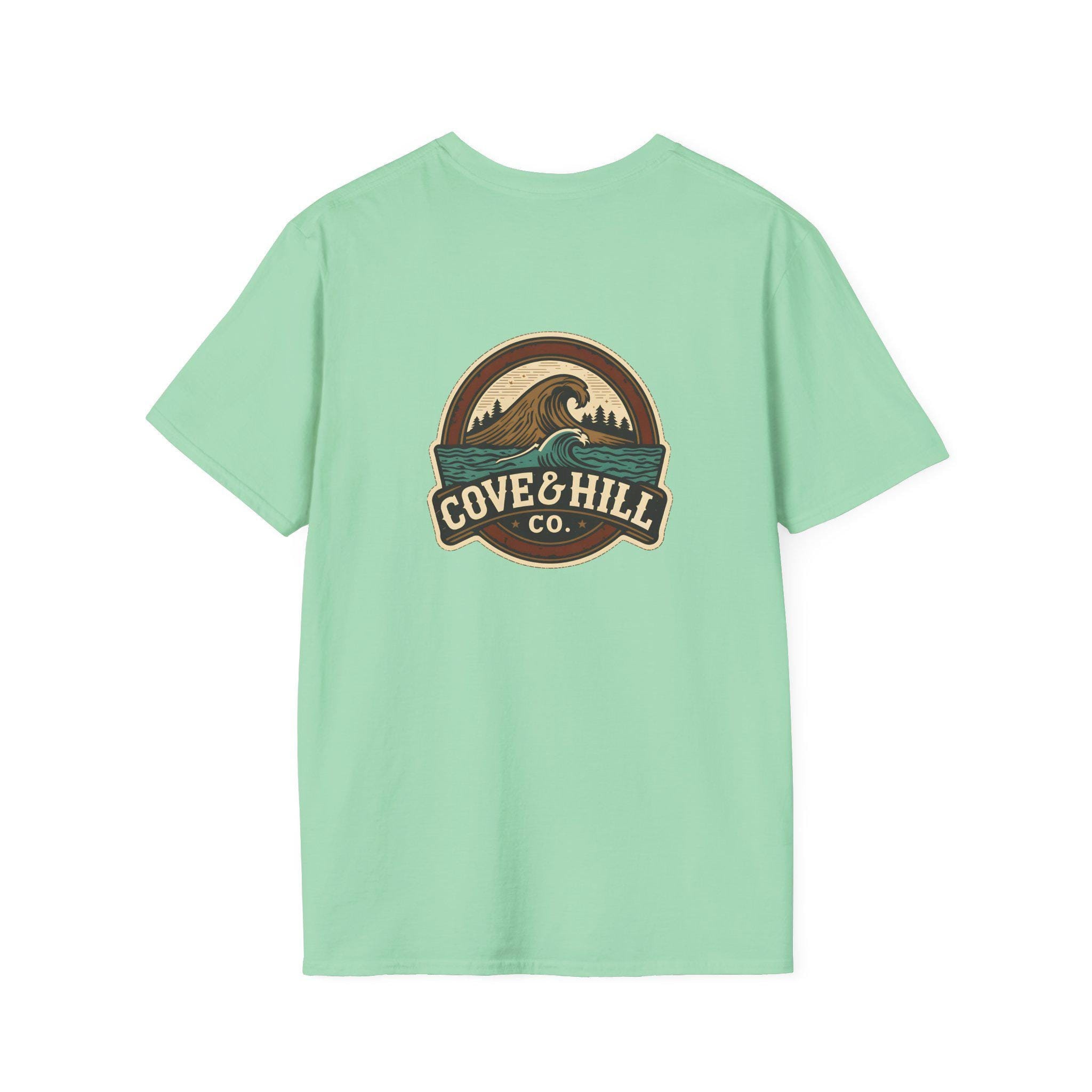 Cove & Hill Co OG Logo Adventure Tshirt, Camping Shirt, Mountain Tee ...