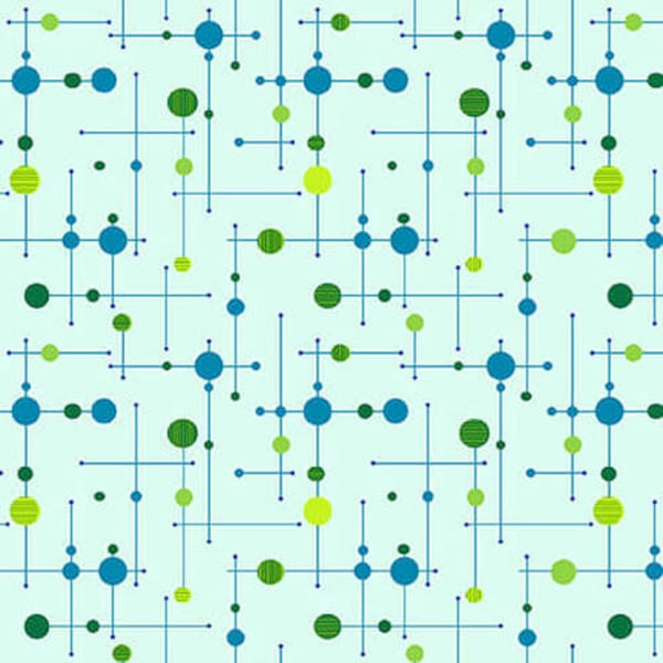 Atomic Fabric - Etsy UK