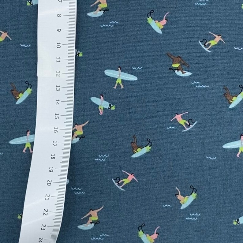 Riley Blake Riptide Surfing Fabric - Etsy
