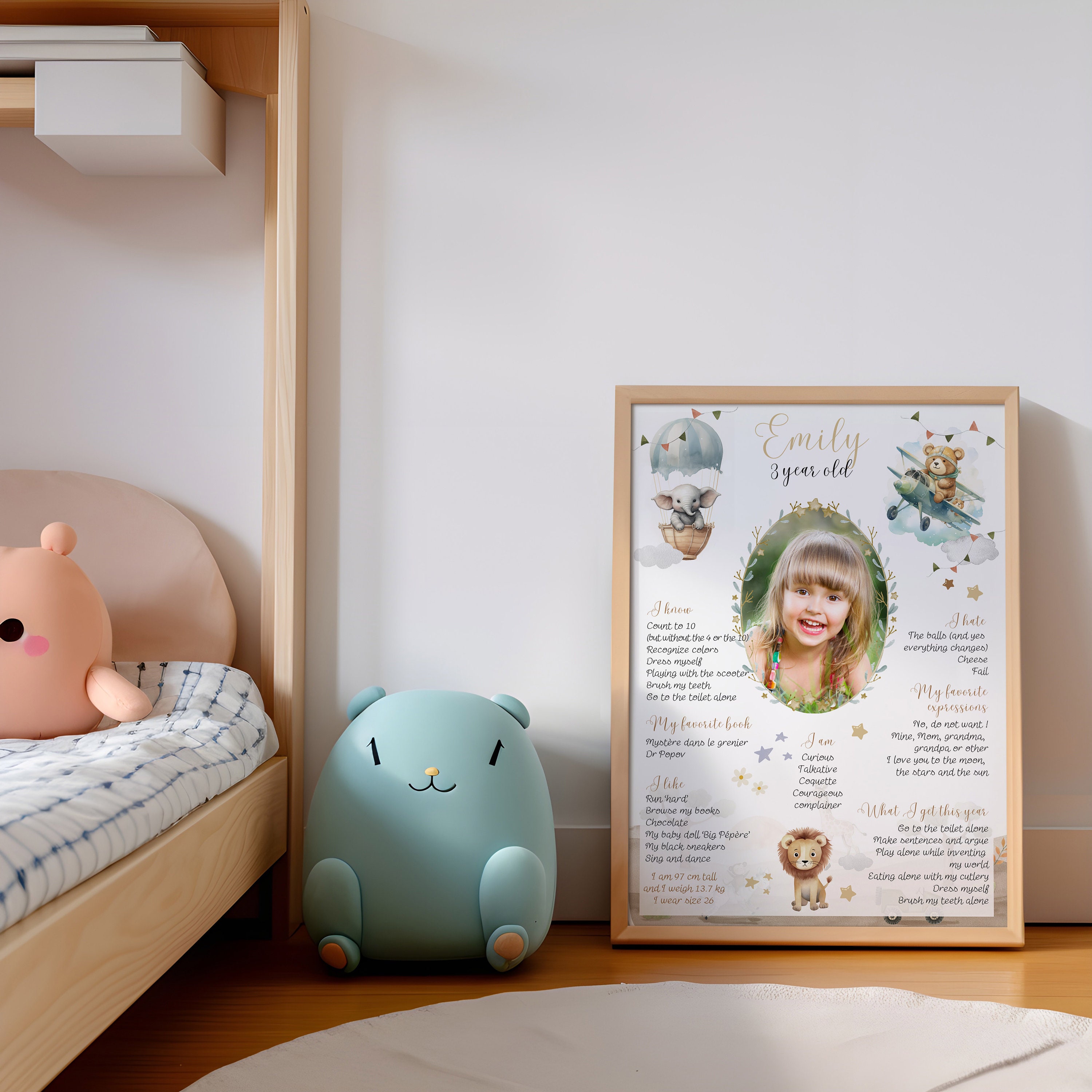 Customizable Printable Poster for Kids Room Hi Resolution - Etsy