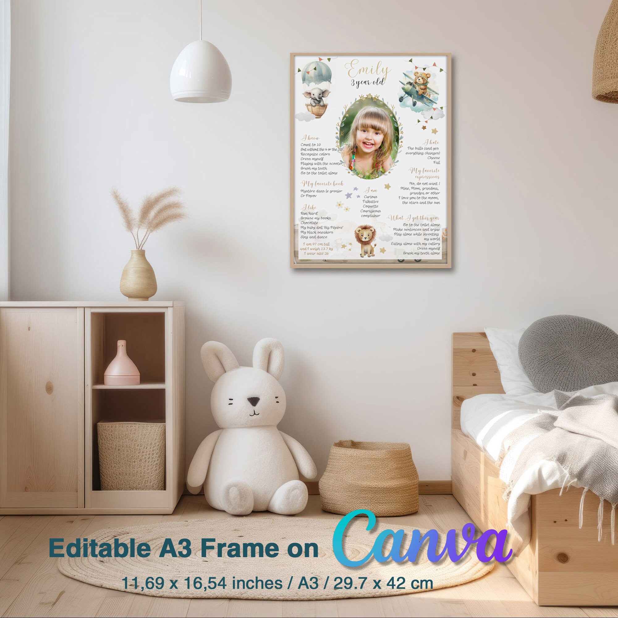 Customizable Printable Poster for Kids Room Hi Resolution - Etsy