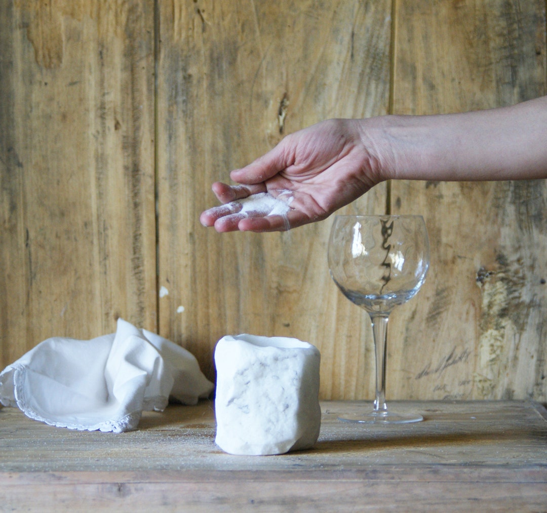 Mini Saline, Table Salt Board, White Marble Salt Door, Real Marble ...