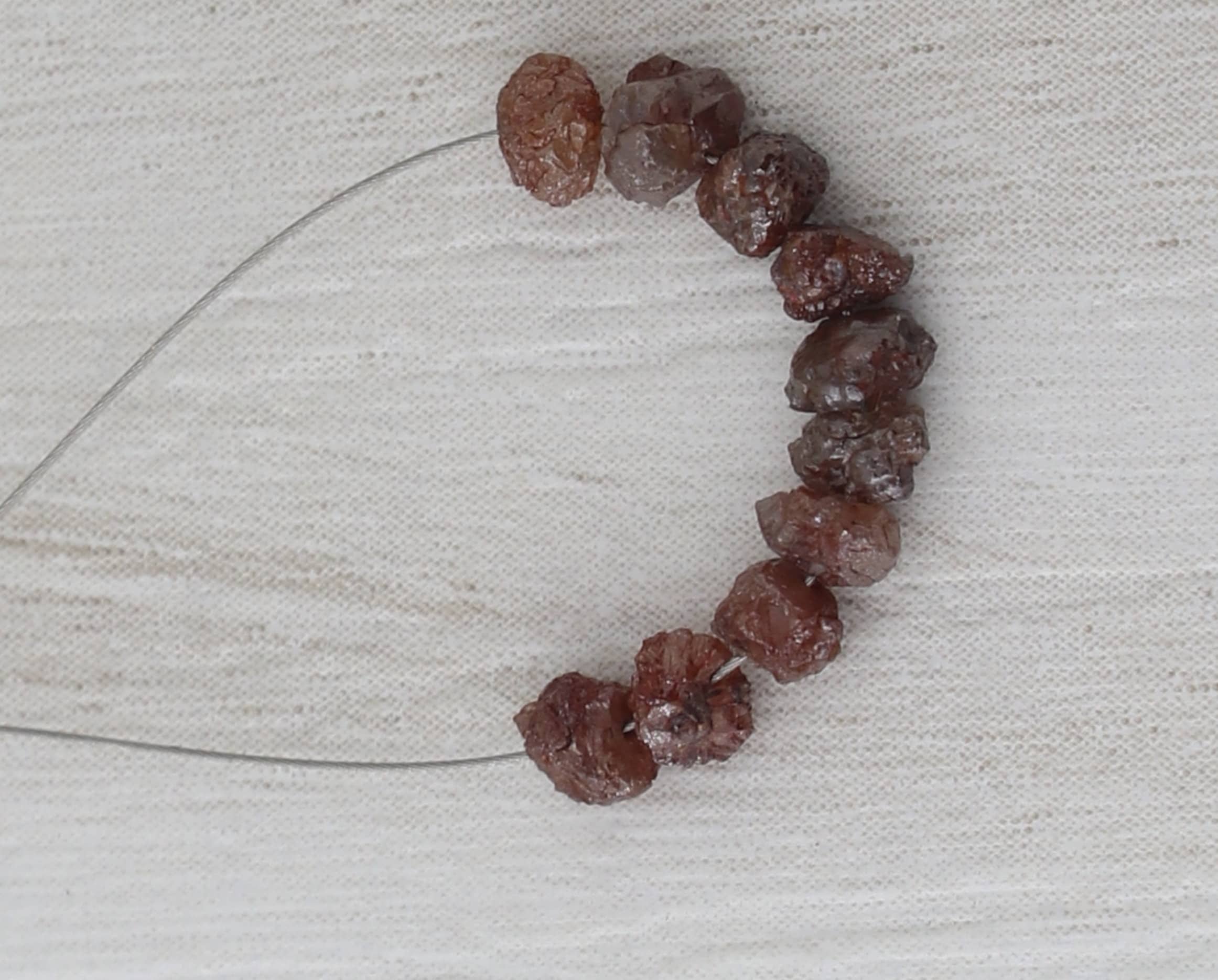 10-50 Pcs Red Rough Diamond3.0-4.0mm Natural Red Raw Diamond - Etsy UK