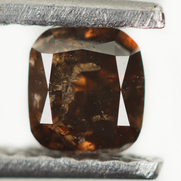 Brown Diamond Ring - Etsy