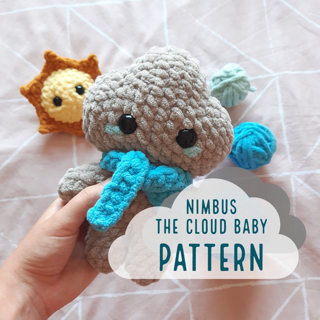 PDF PATTERN Nimbus the Cloud Baby *digital File Only* - Etsy