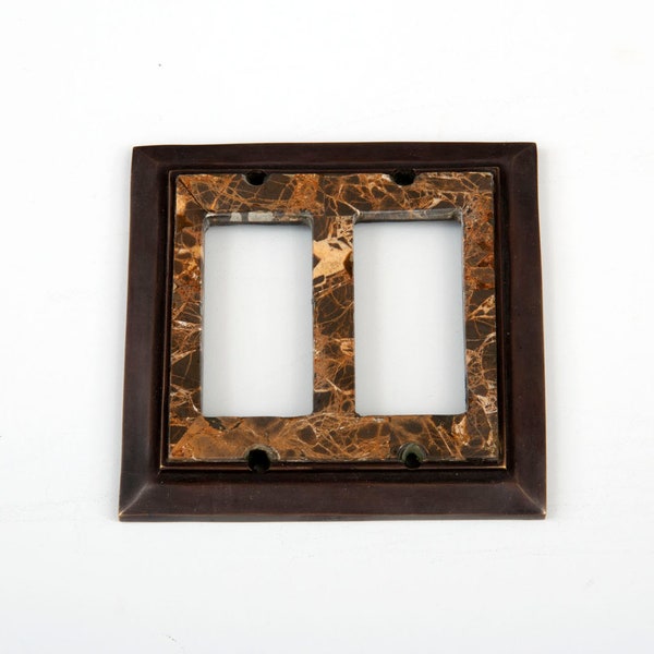 Iron Double Rocker Switch Plate - Etsy