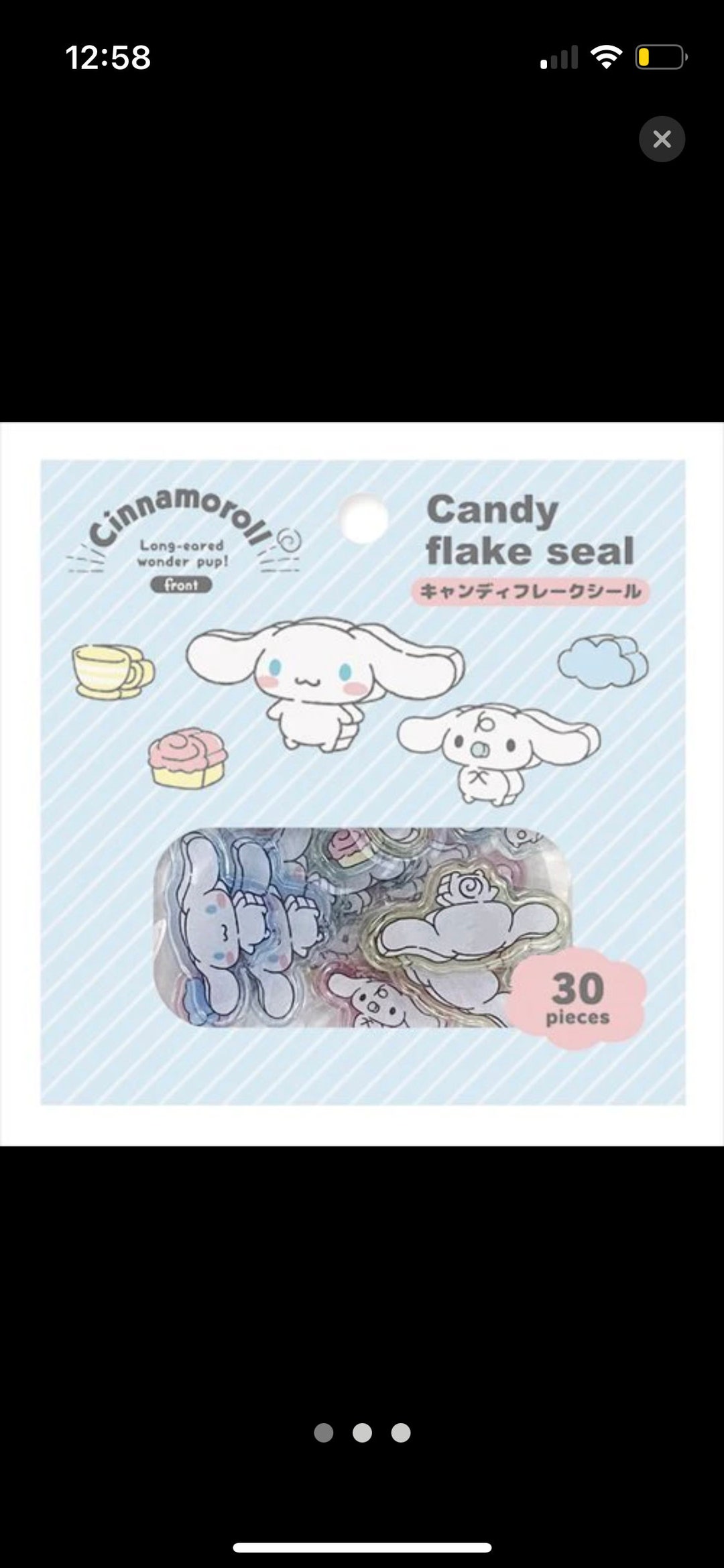 Cinnamoroll Sticker Flakes - Etsy