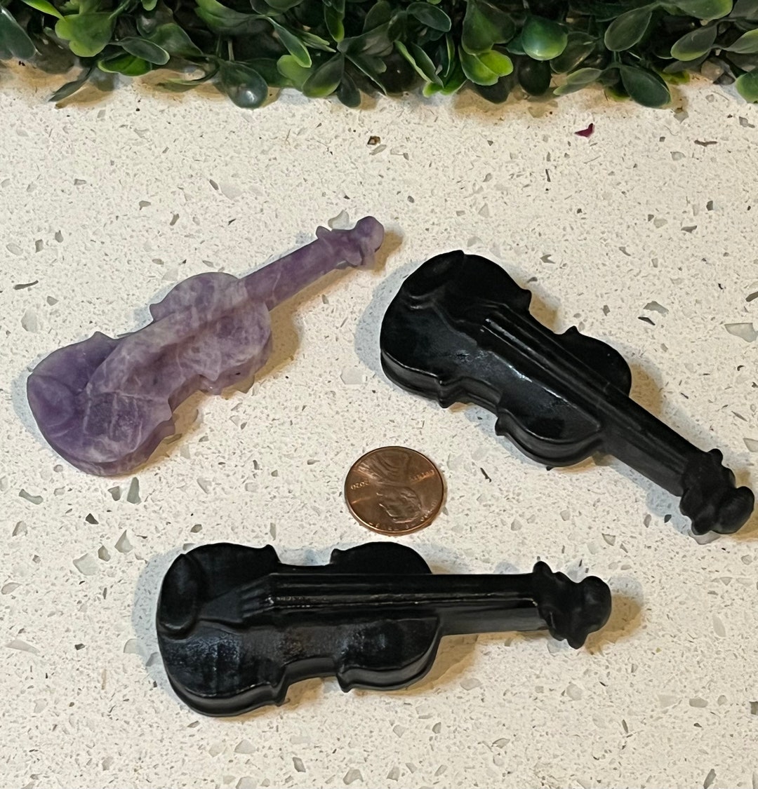 Crystal Violin Carving - Etsy