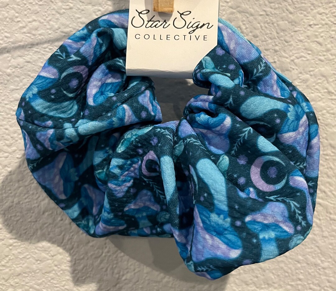 Mushroom Moons Stash Scrunchie - Etsy