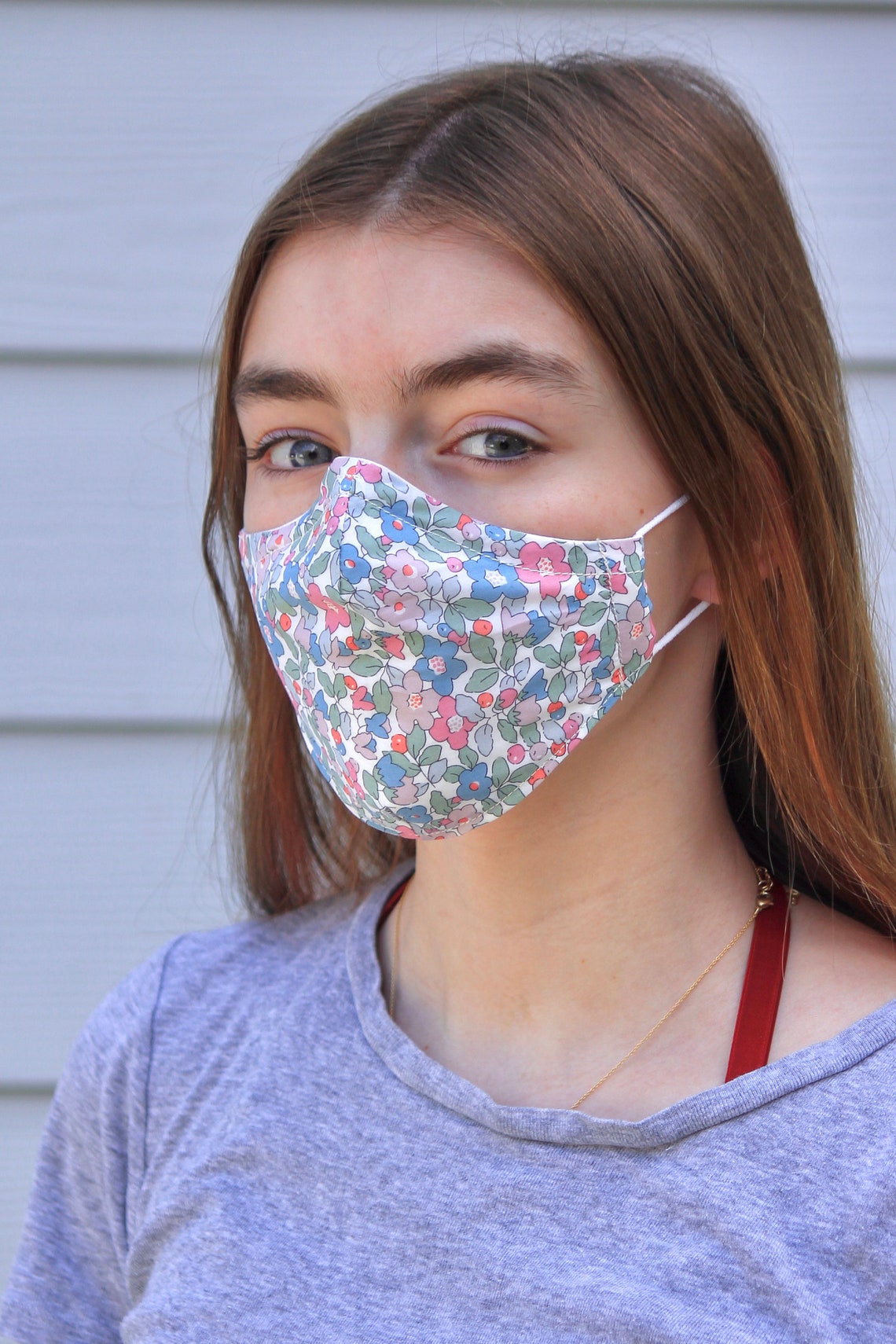 Liberty of London Face Mask Nose Wire Pretty Floral Made in USA ...