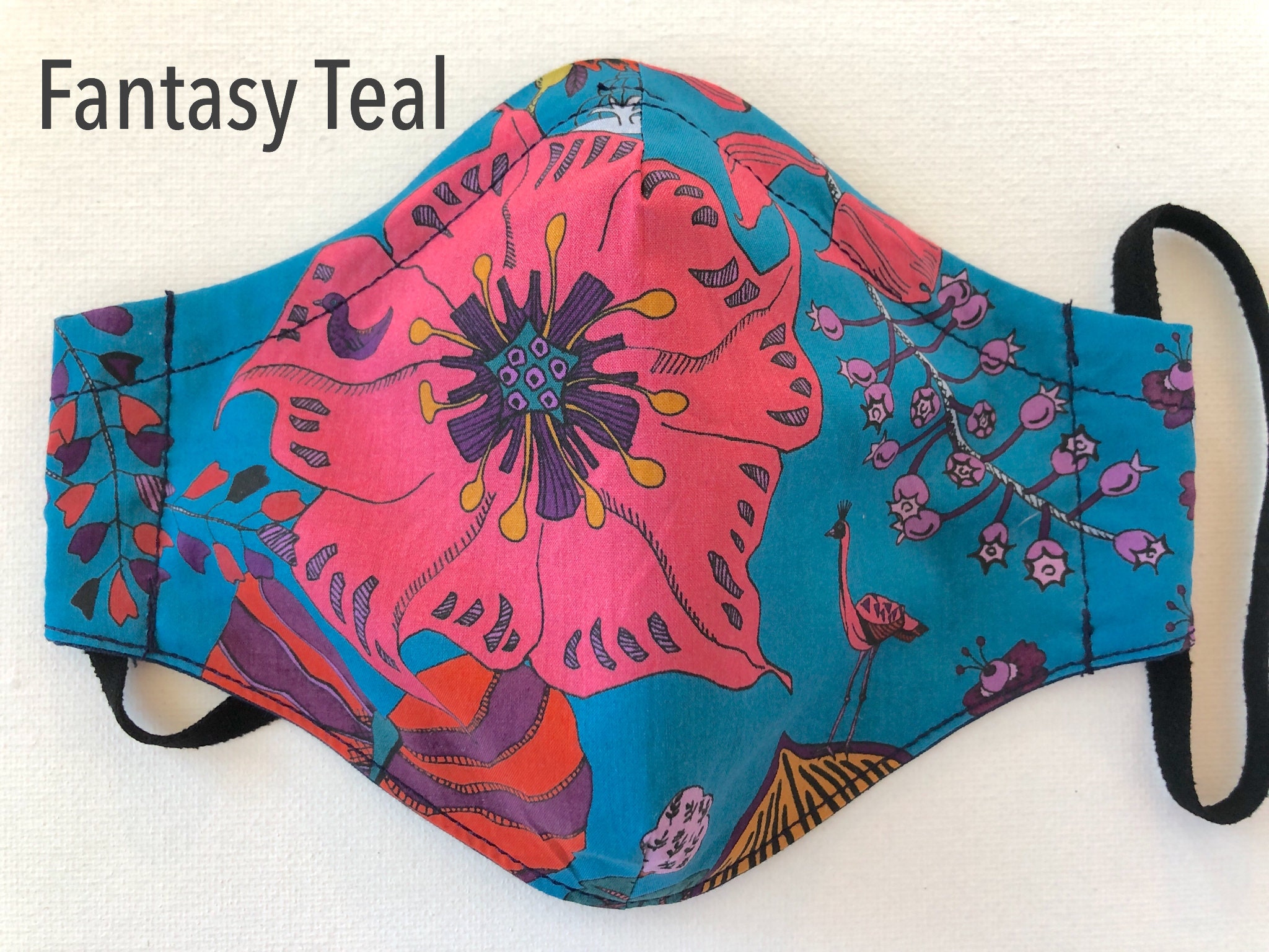 Liberty of London Face Mask Nose Wire Pretty Floral Made in USA ...
