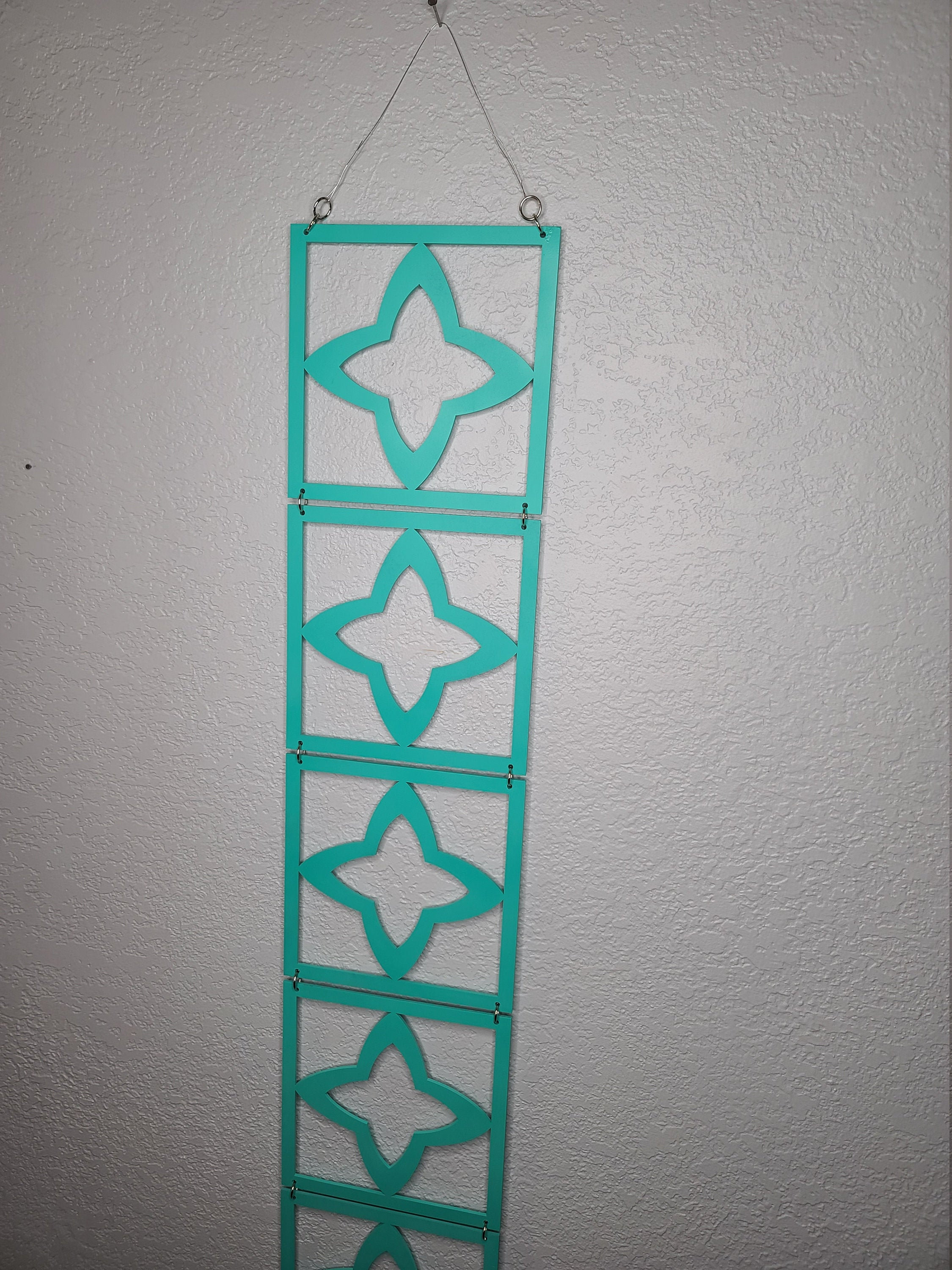 Mid Century Modern Breeze Way Block Wall Art - Etsy