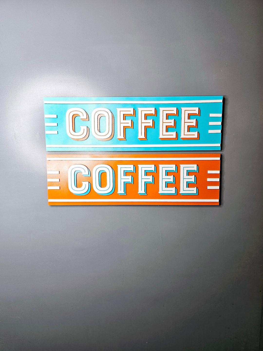 Retro Coffee Bar Sign, 1950's Diner Sign, Mid Century Modern - Etsy