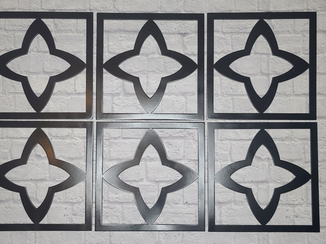 Mid Century Modern Breeze Way Block Wall Art Retro Block Wall - Etsy