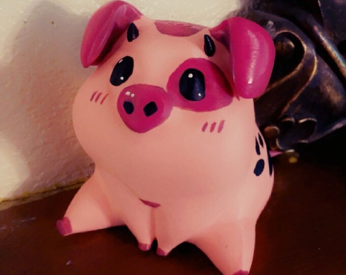 3D Printed Fat Nuggets/ Hazbin Hotel/ Angeldust Pet/ Demon Pig/ Cute ...
