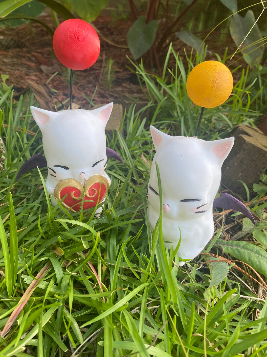 3D Printed Moogle Heart Moogle Valentines Gift Gift Ideas Final Fantasy ...