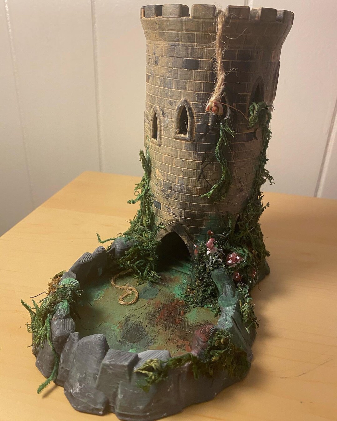 3D Printed D&D Dice Towers Custom Dice Towers Dungeons and Dragons ...